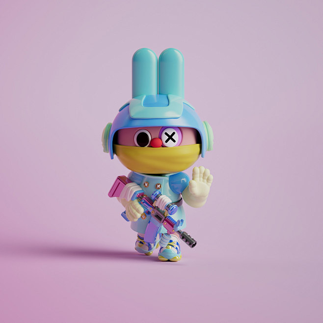 3D cartoon Cartoons Character design cute Digital Art funny kids ...