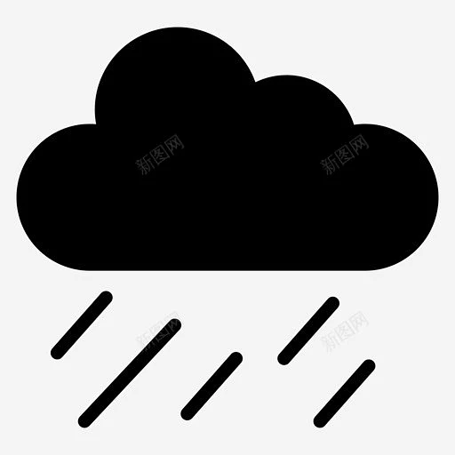 细雨小雨季风天气 细雨 icon 图标 标识 标志 UI图标 设计图片 免费下载 页面网页 平面电商 创意素材-花瓣网