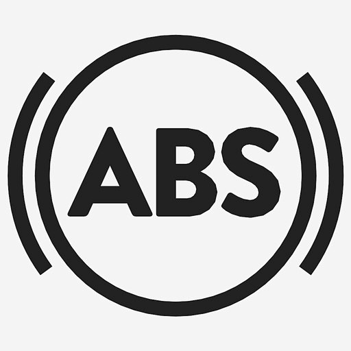 abs警告运输行驶图标_88ICON https://88icon.com abs警告 运输 行驶 车辆 警告标志 危险警告 防抱死制动系统 ...