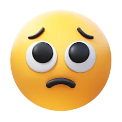 Pleading face emoji PNG, SVG-花瓣网