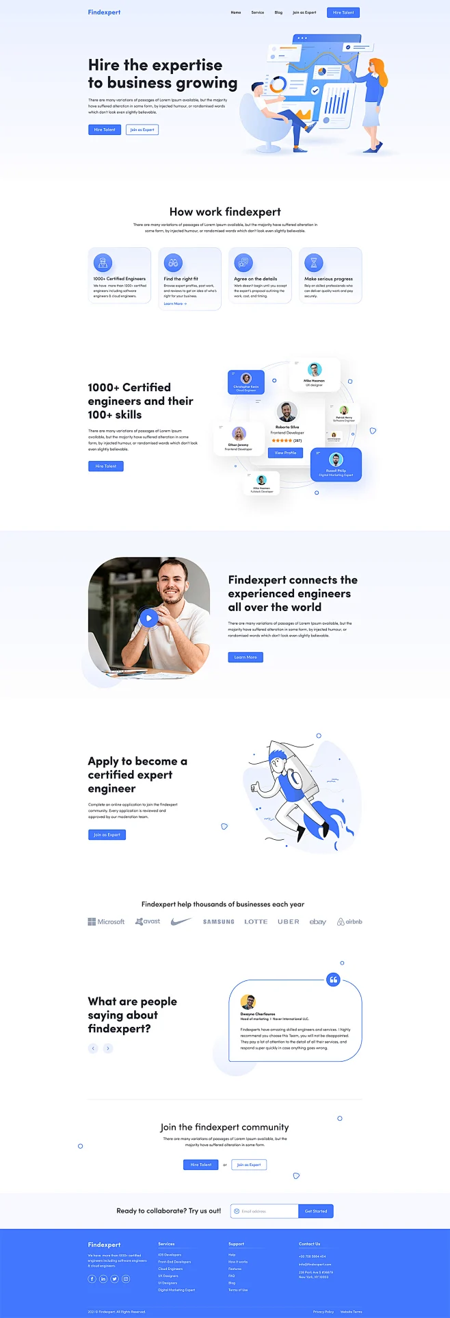 agency Agency Landing page Agency website landign page Landign Page ...