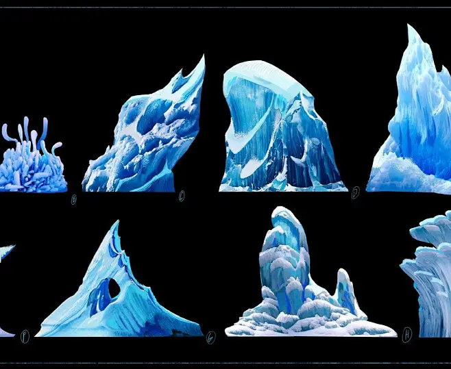 Ice formation Visdev for Smallfoot. #ice #iceformation #snow # ...