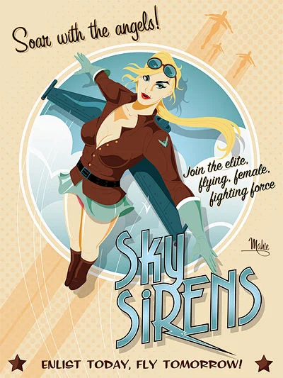 Sky Sirens by MikeMahle on deviantART-花瓣网