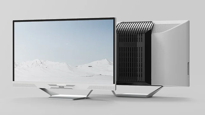 aio allinone Computer computerdesign industrialdesign-花瓣网