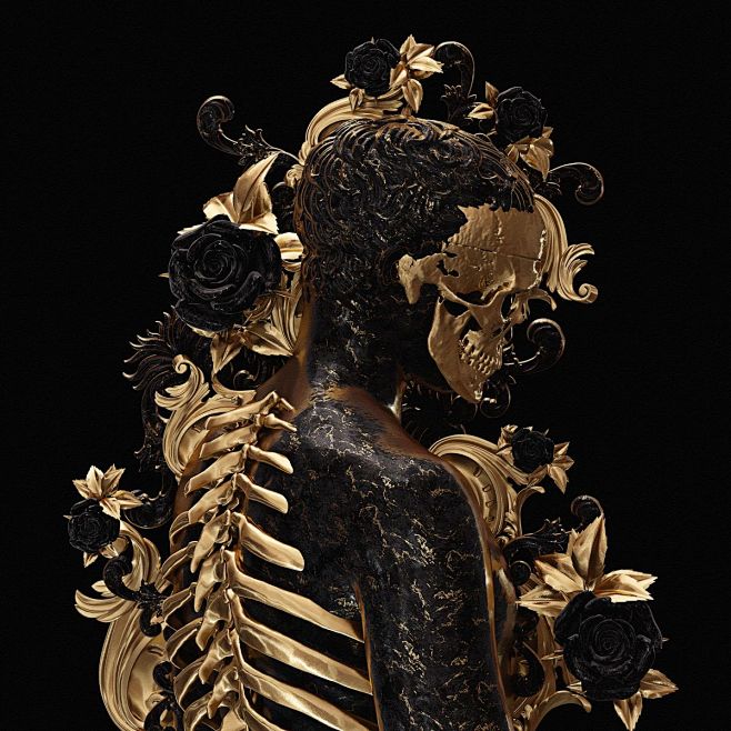 欧美风/欧美角色/欧美原画 英国3D数字艺术大神 Billelis暗黑·极致的3D建模 花瓣关注原画人，推荐更多精选素材，绘画更有灵感