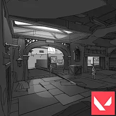 {游戏系列}美国 VALORANT（场景，角色，UI）-花瓣网