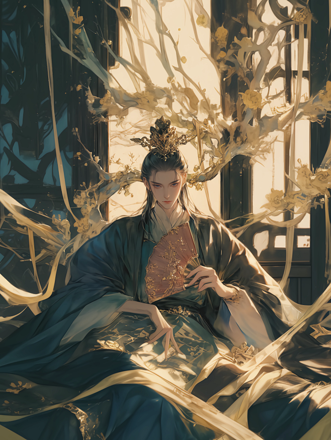 focal0018_Li_Koon_Chinese_style_illustration_graffiti_a_handsom ...