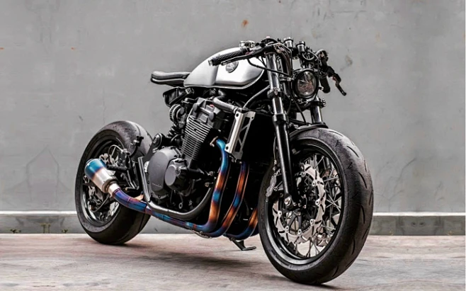 Honda CB1300 Super Four Cafe Racer ‘Akuma 13’ - 最新作品来自泰国改装车铺 K-Speed ...