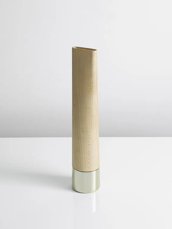 Pinch Mill Salt & Pepper Grinder - Rock Maple & Brass - Richard Harrod ...