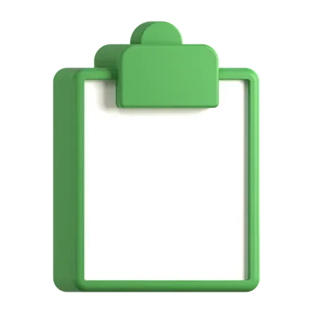 Clipboard Text Box 3D Icon-花瓣网