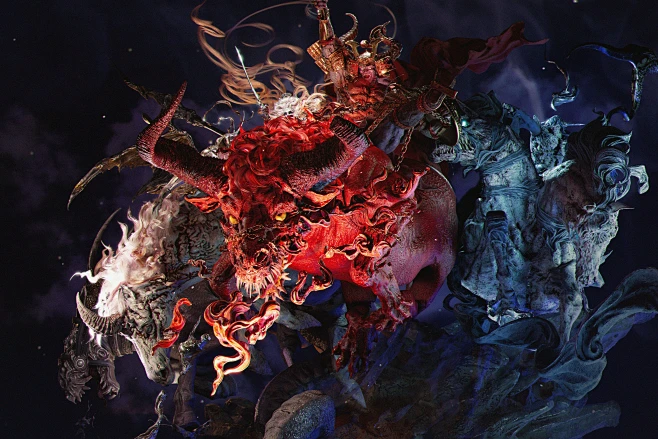 Four Horses-花瓣网