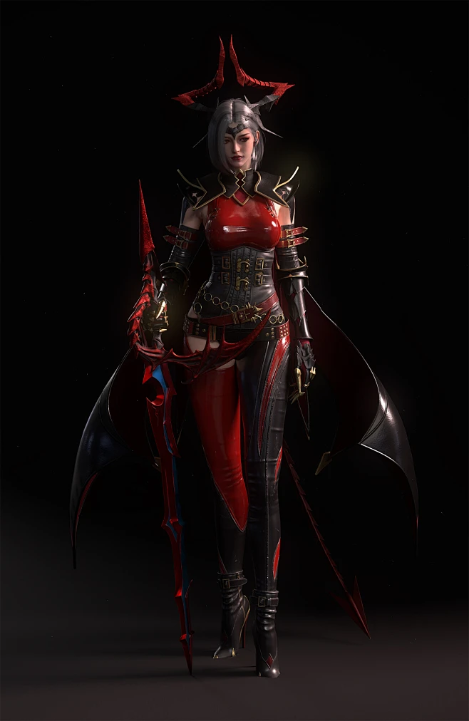 Devil, SeungMin K : Hi! My second work is done!! Thank you for watching my work!! Original 2D ...