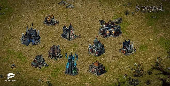 Stormfall: Age of War, Anton Mendelis : Buildings were created for ...