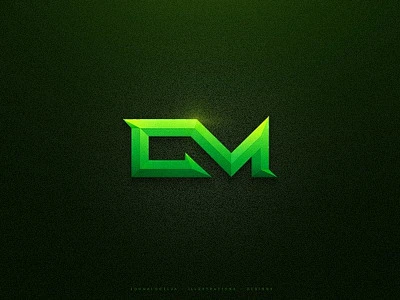 "CM" monogram (For Sale) adobe esports design logo character vector ...