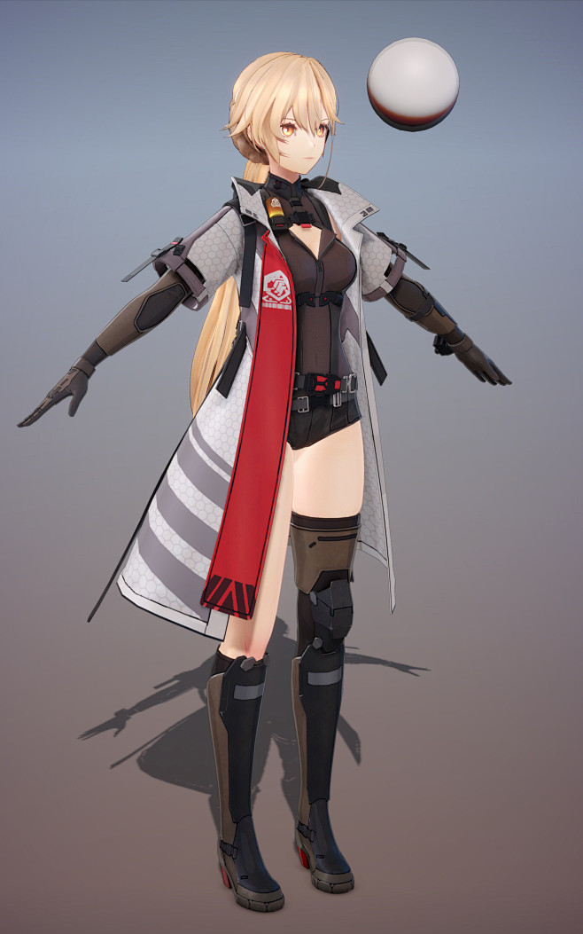 少女前线 2：追放 OTs-14 Toon rendering, MIZI : 少女前线 2 闪电姐的还原，从UE4里面抄了一套PBR扔到了Unity的ShaderGraph中进行魔改，只有 ...
