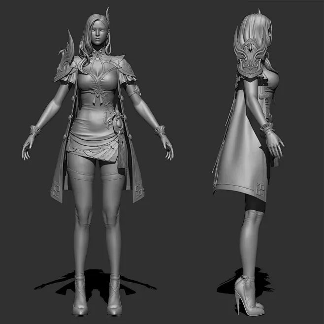 韩国3D艺术家 AnNa Jang 作品欣赏 97P-CG角色-微元素 - Element3ds.com!-花瓣网