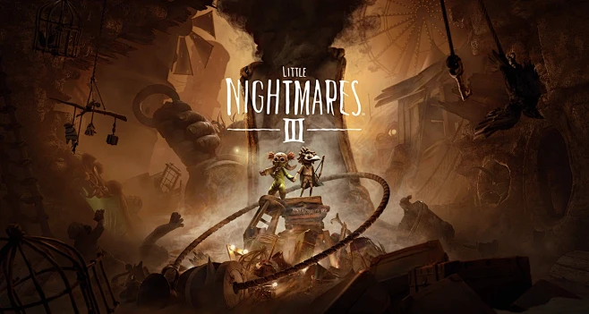 Little Nightmares horror dark fantasy atmosphere key art concept art ...