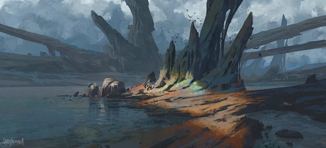 Grady Frederick : Concept Artist and Illustrator-花瓣网