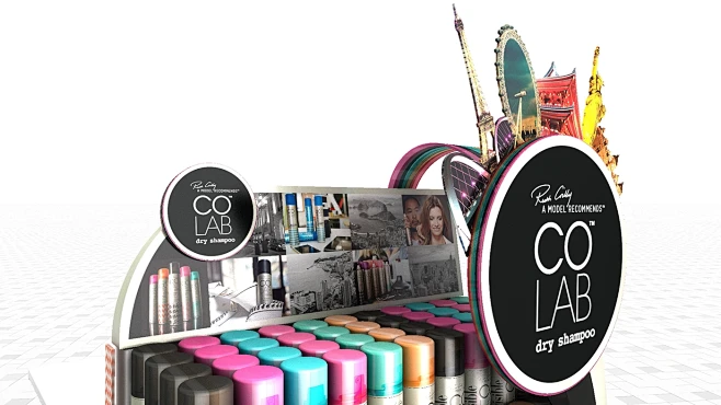 COLAB Dry Shampoo POSM : COLAB DRY SHAMPOO POSM-花瓣网