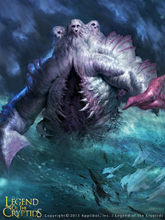 guaiwu-花瓣网|陪你做生活的设计师 | Legend of the Cryptids by JasperSandner on ...