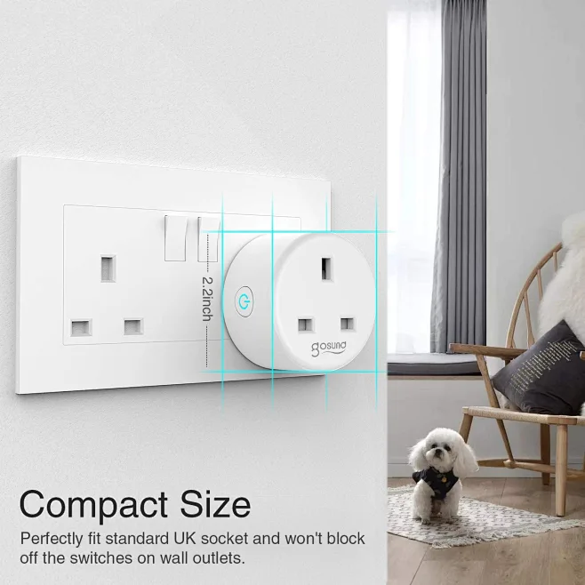 Smart Plug, Mini 13A Smart Plug Works with Alexa and Google Home, Alexa ...