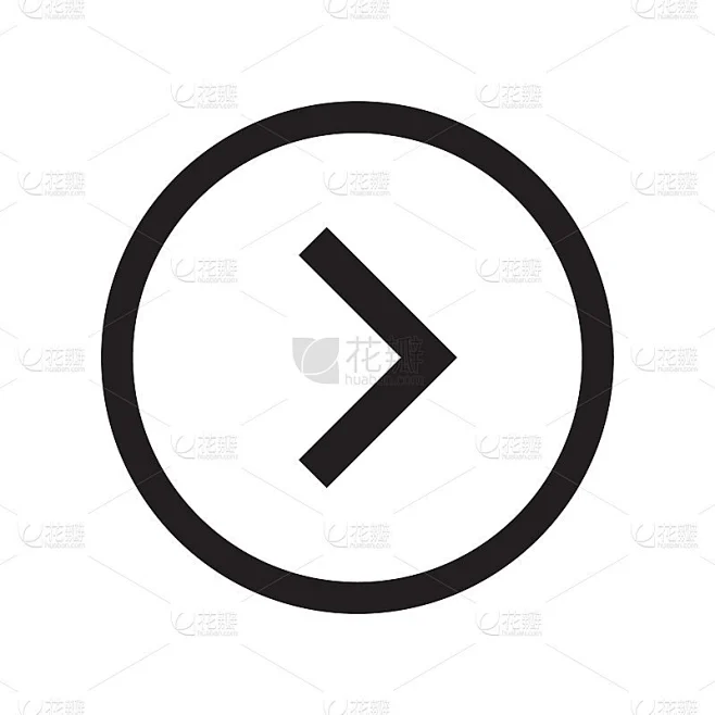 Arrow icon set. Direction control button. Menu nav素材-花瓣网