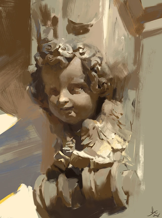 practice and Painting process, ling xiang : :)-花瓣网