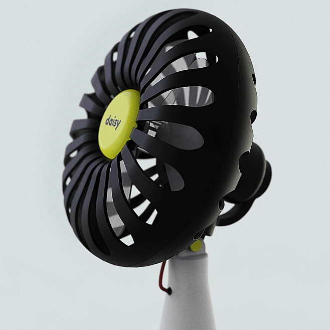 consumer electronics desk fan Minimalism product design product render ...