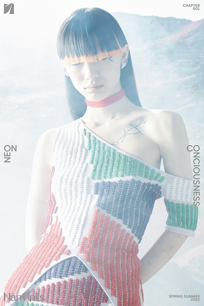 Nan Knits 2022 春夏「霓虹意识」时尚大片发布 – NOWRE现客