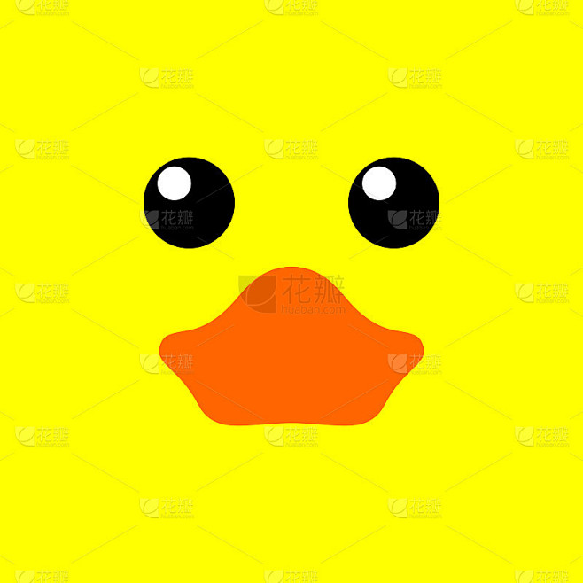duck face cartoon