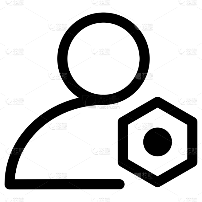 ICON-矢量管理员人物图标10