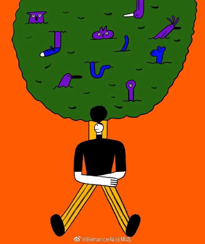 Illustration / Daye Kim -花瓣网