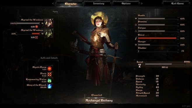 GUI角色属性游戏界面 简约欧式 哥特混搭风 |GAMEUI- 游戏设计圈聚集地 | 游戏UI | 游戏界面 | 游戏图标 | 游戏网站 ...