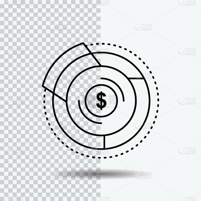 图表,平衡,金融,线图标,商务,打印单据