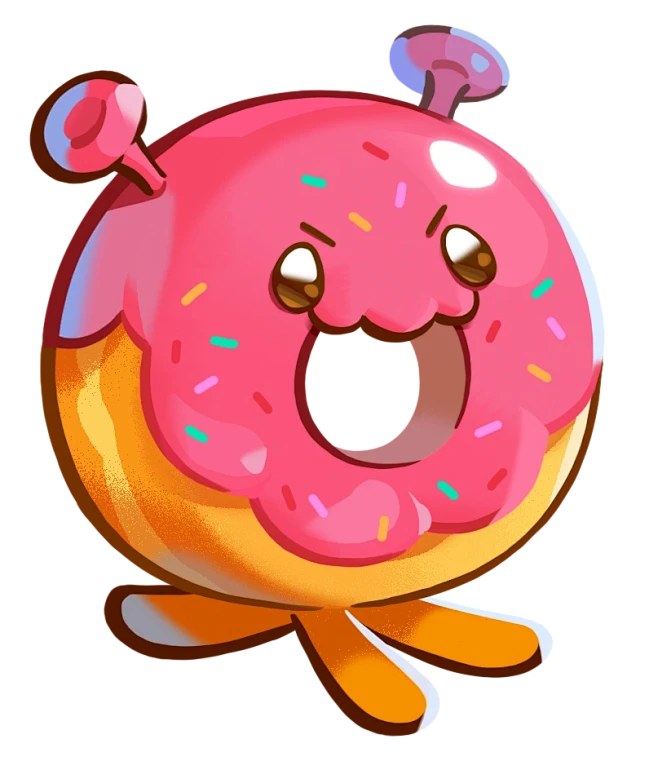 Space_Doughnut_illustration-花瓣网