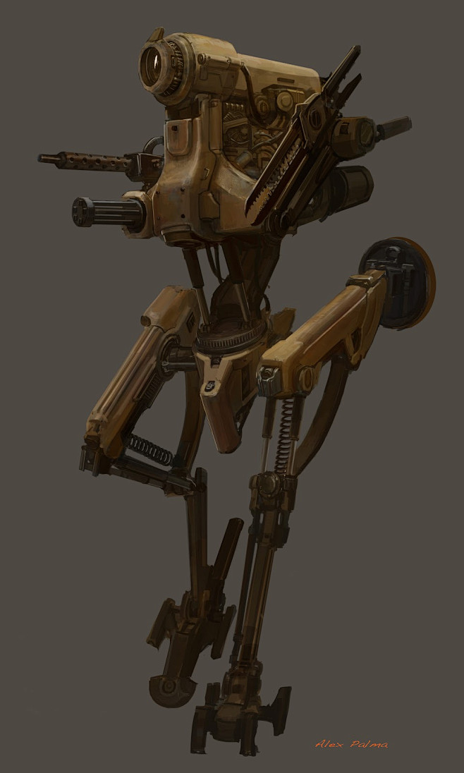 科幻机甲原画科幻原画来自cgbook.cn (2437)