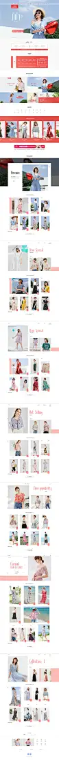 《PC端首页》服饰合集设计X5_邹啦啦_【68Design】-花瓣网