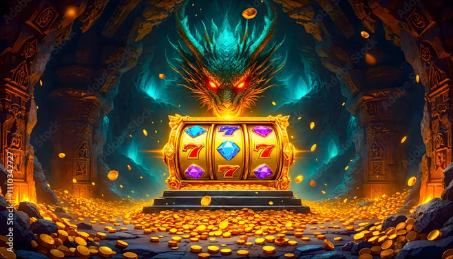 slot game background-花瓣网