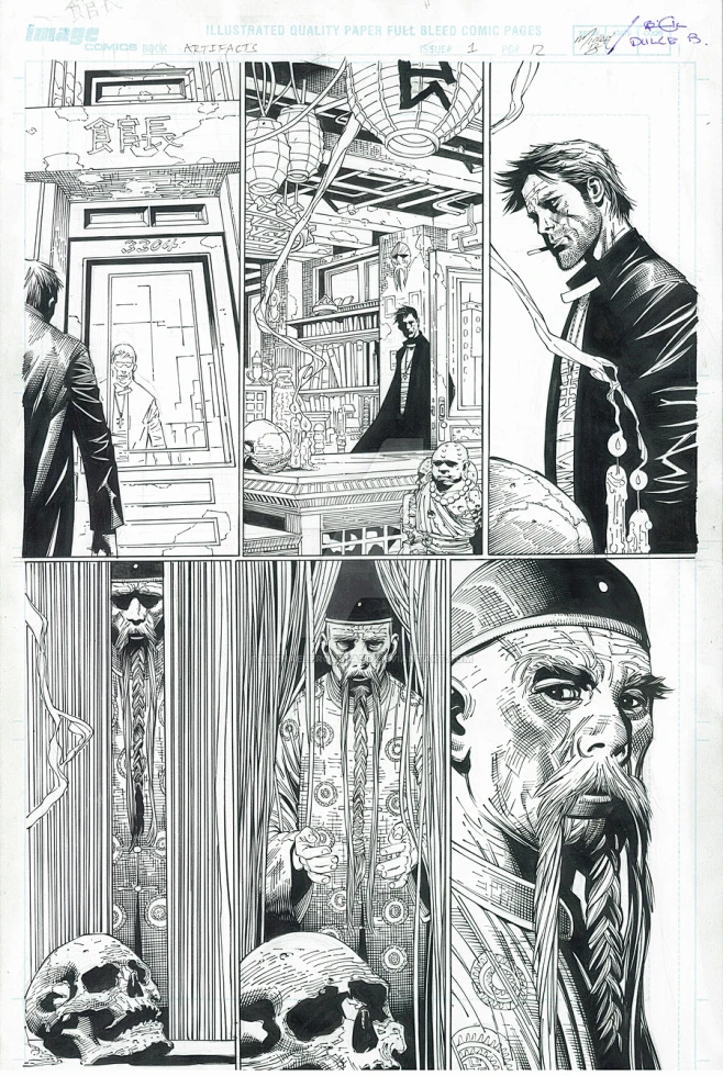 Artifacts - Issue 1 Page 12(D9B1C) by Michael Broussard-花瓣网