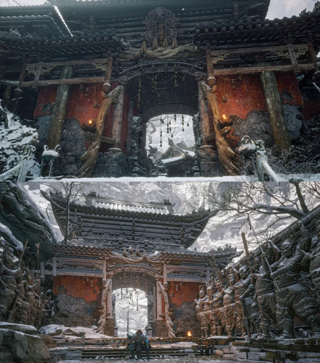 【黑神话悟空】小西天风景摄影如同原画一般 - 小红书-花瓣网