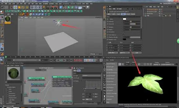 c4d Arnold 树叶3s材质问题_c4d吧_百度贴吧-花瓣网