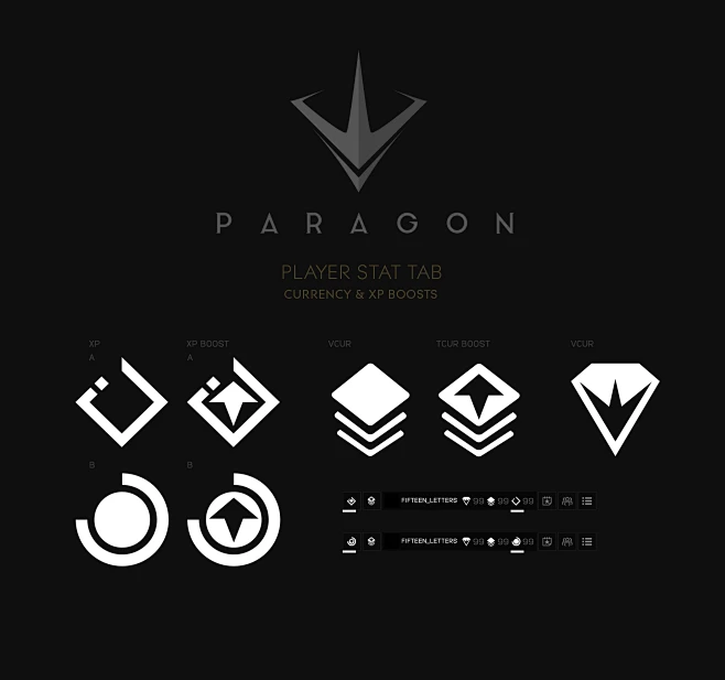 PARAGON : User Interface work for Paragon-花瓣网