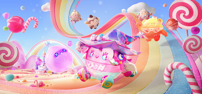 Behance 上的 Eggy Party