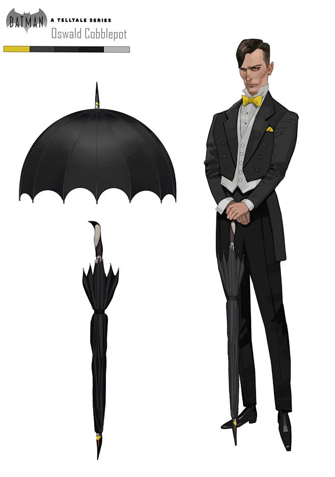 The Penguin, Brian Matyas : Designs for Telltale's Batman season 1 ...