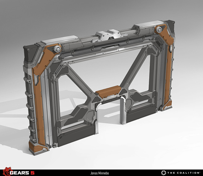 Gears 5 Large door portal