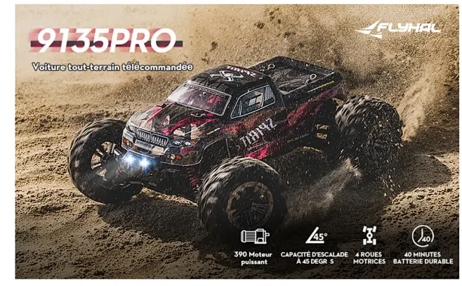 Amazon.com: Hobby RC Cars, FLYHAL 9135 Pro Remote Control Car RC Cars ...