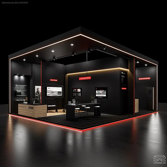 MidJourney AI 展览设计提示词收藏【0001】 – 52展览设计-花瓣网