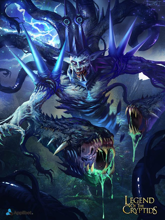 万智牌卡牌插画Legend of the cryptids来自cgbook.cn (1039)