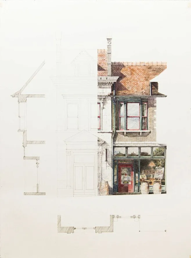 KRob Architectural Delineation, Architectural Drawing & Illustration Competition-花瓣网