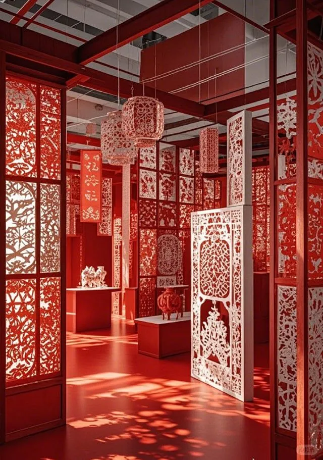 剪纸展厅 - 小红书搜索-花瓣网